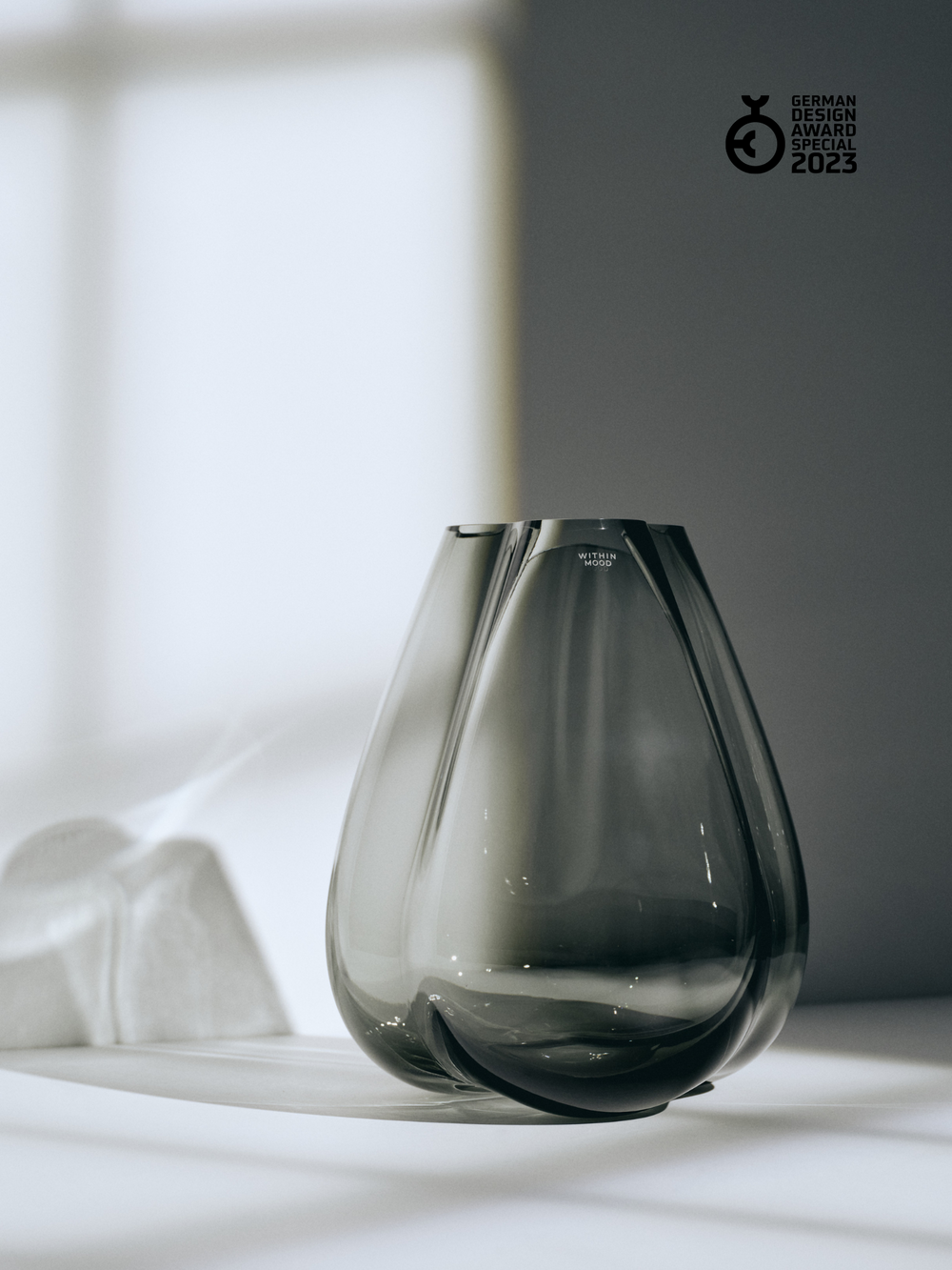 Tulip Vase, grey | Within Mood
