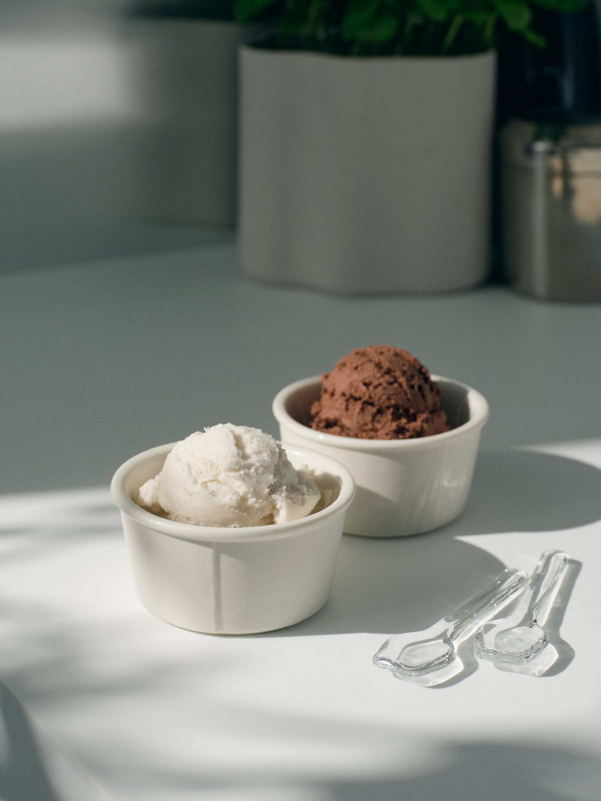 Gelato Cups & Spoons, 2x set of 2 | Within Mood