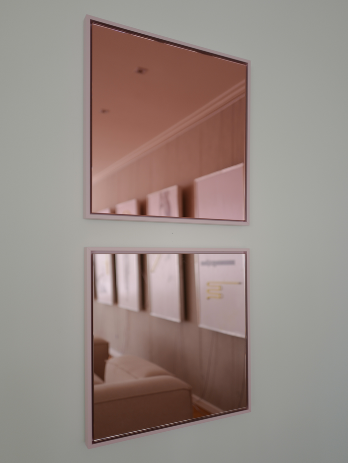 Mood Mirror Small, rose